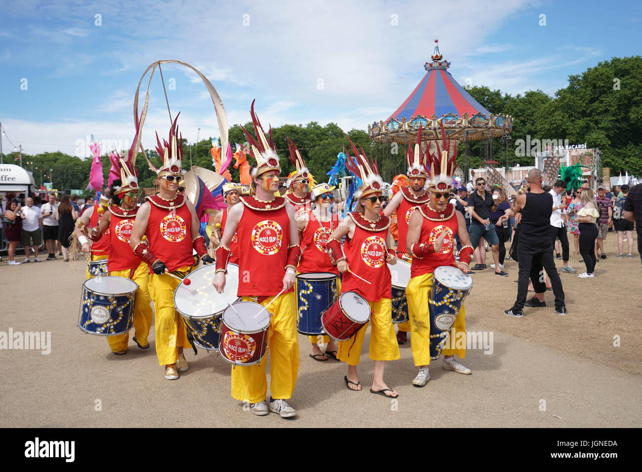 London carnival music stage hi-res stock photography and images - Alamy