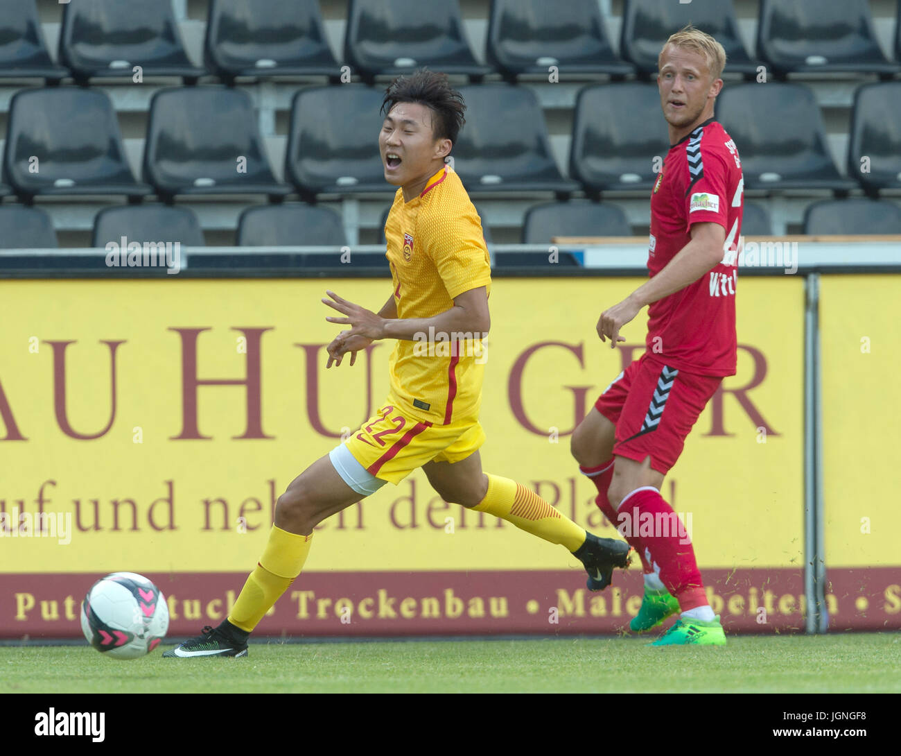 Grossaspach, Germany. 27th June, 2017. Grossaspach's Michael Vitzthum ...