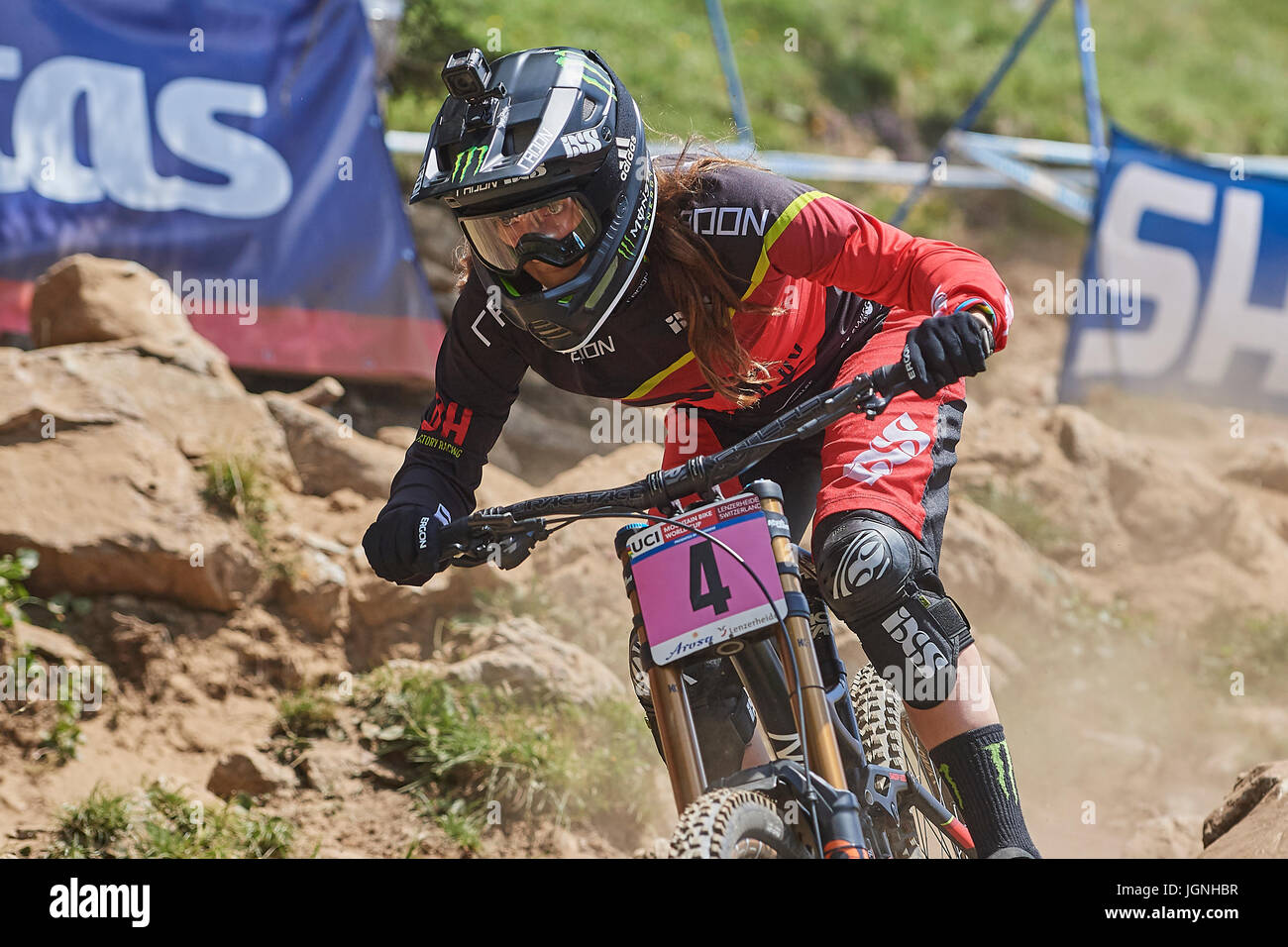 Lenzerheide, Switzerland. 7 July 2017. Manon Carpenter from RADON ...