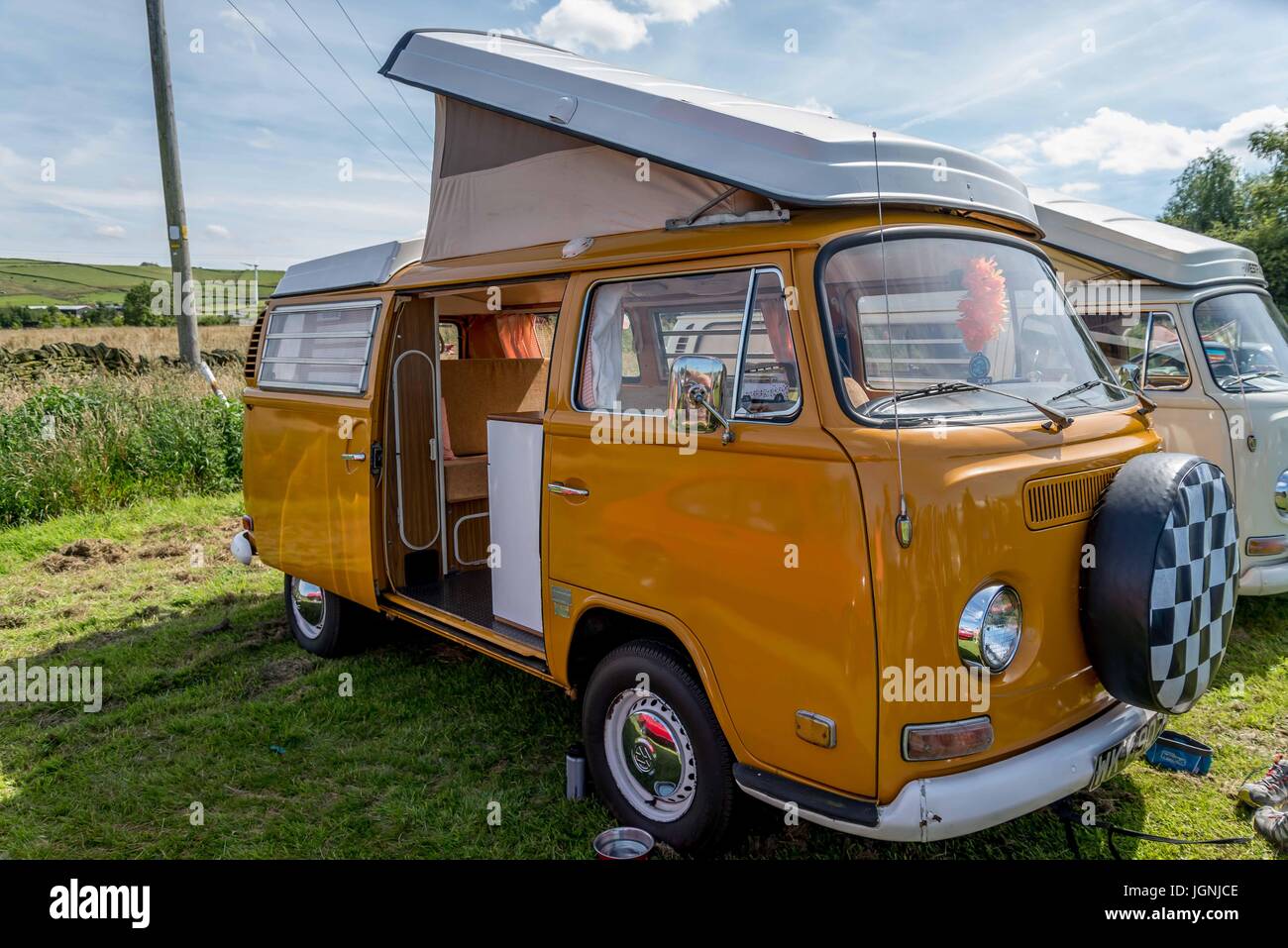Hade Hedge, Huddersfield, UK. 8th July 2017. Hade Edge 2017 summer Gala ...