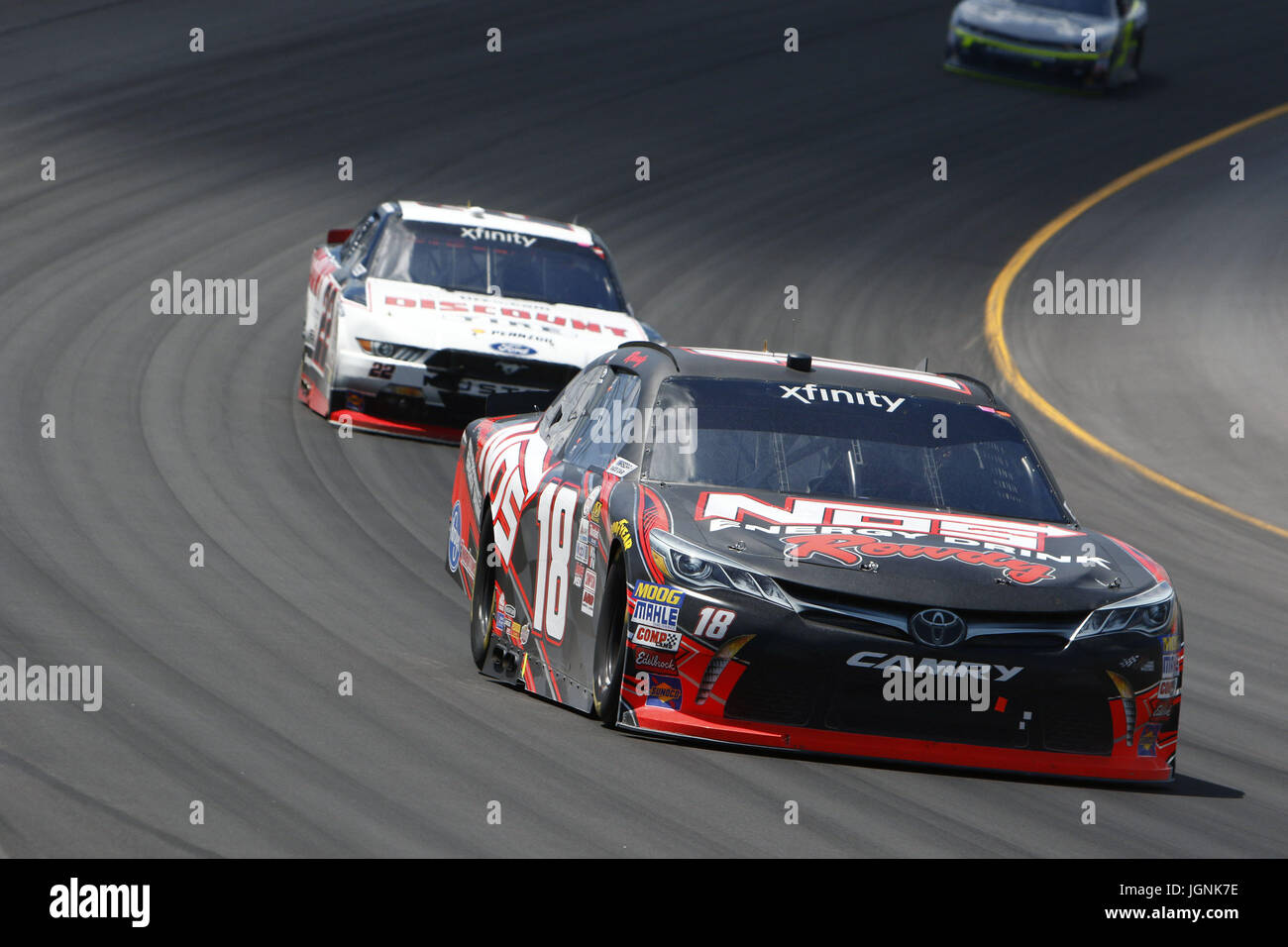 Sparta, USA. 8th July, 2017. July 08, 2017 - Sparta, USA: Kyle Busch ...