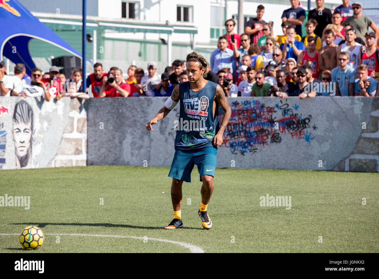Sao Paulo, Sao Paulo, Brazil. 8th July, 2017. Brazilian soccer player ...