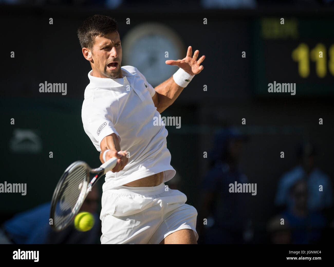 London, UK. 8th Jul, 2017. The Wimbledon Tennis Championships 2017 held ...
