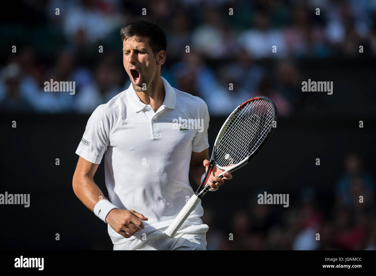 London, UK. 8th Jul, 2017. The Wimbledon Tennis Championships 2017 held ...