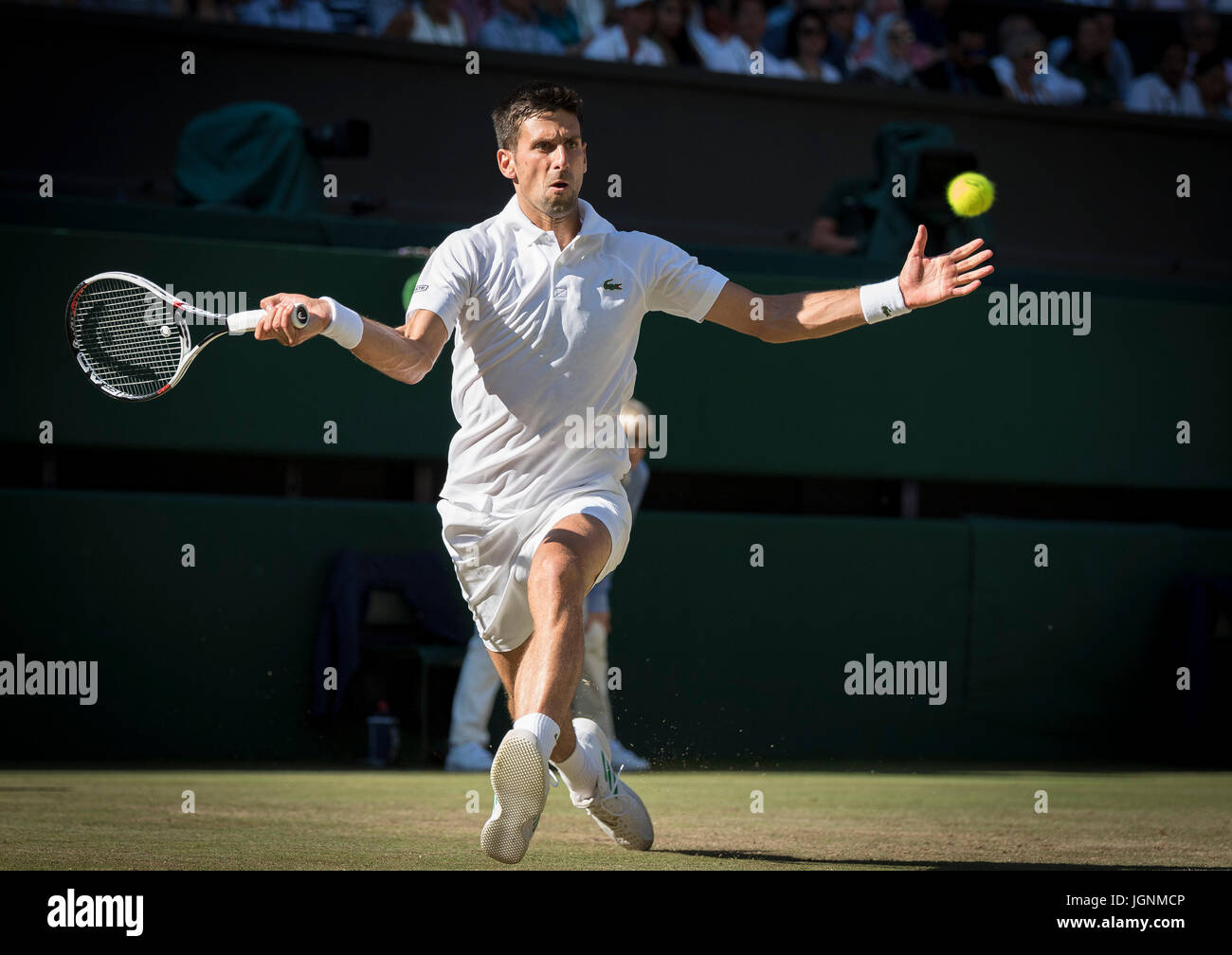 London, UK. 8th Jul, 2017. The Wimbledon Tennis Championships 2017 held ...