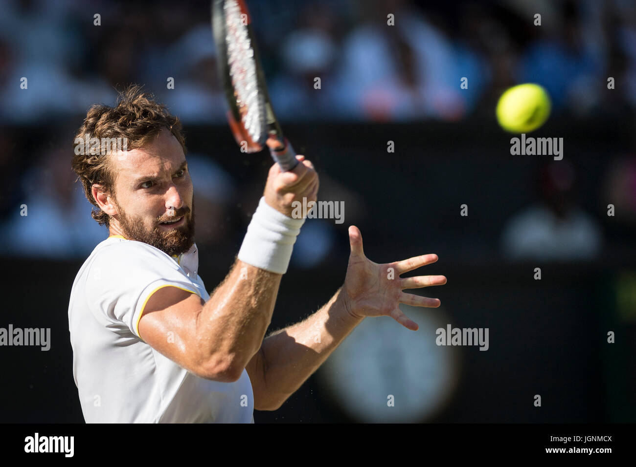 London, UK. 8th Jul, 2017. The Wimbledon Tennis Championships 2017 held ...