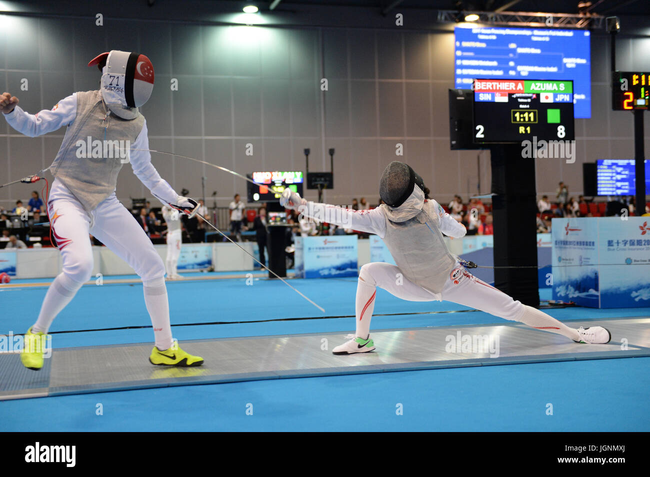 Hong Kong. 16th June, 2017. Sera Azuma (JPN), JUNE 16, 2017 - Fencing ...