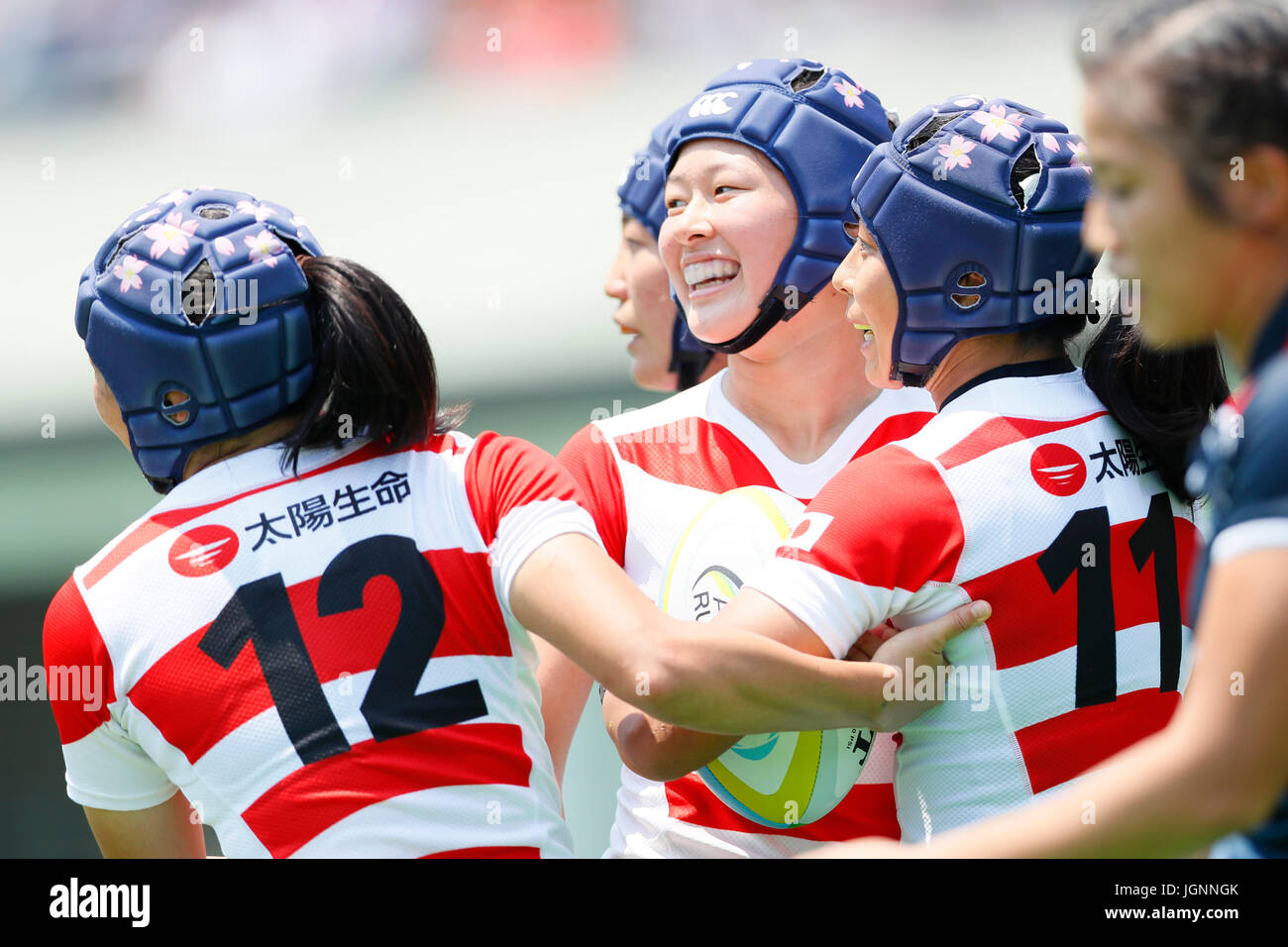 Kanagawa, Japan. 8th June, 2017. Japan team group (JPN) Rugby : The ...