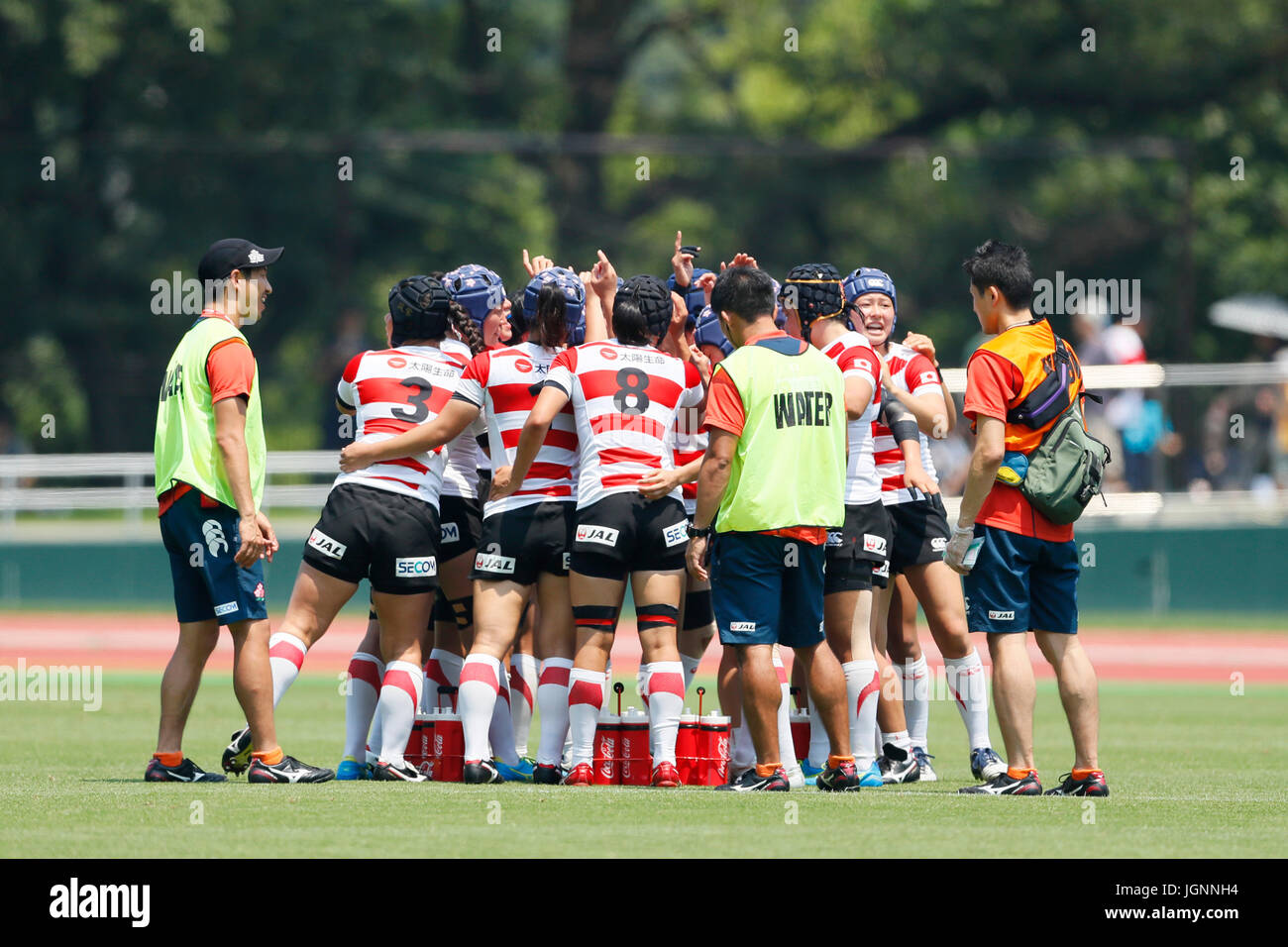 Kanagawa, Japan. 8th June, 2017. Japan team group (JPN) Rugby : The ...