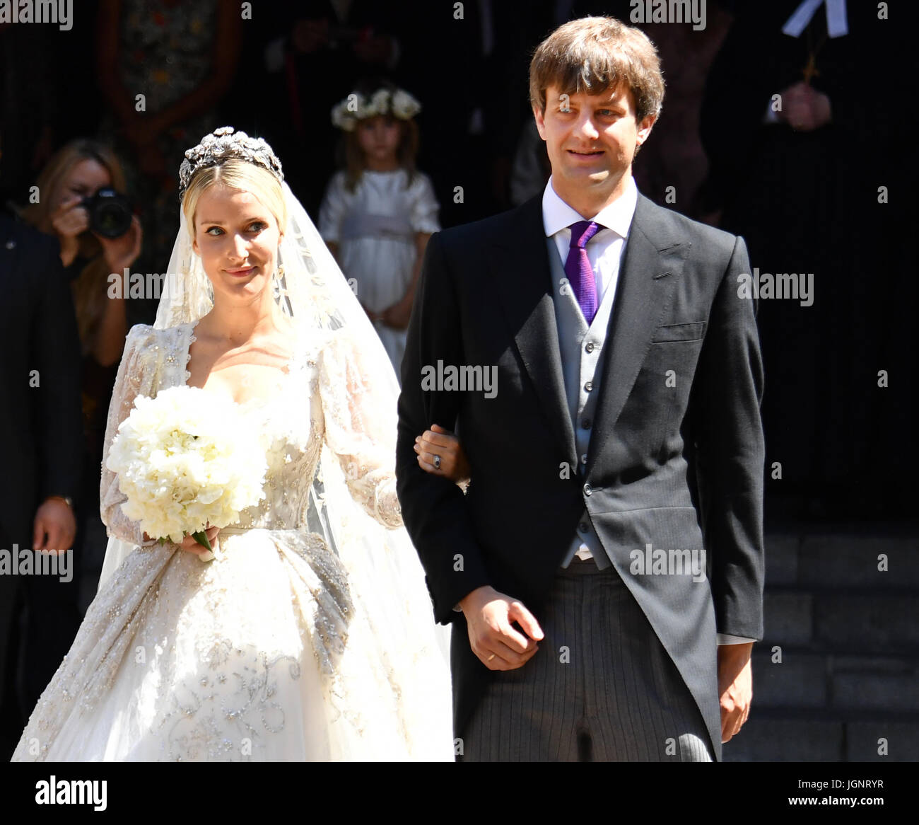 Hanover, Germany. 8th July, 2017. Prince Ernst August of Hanover jr ...