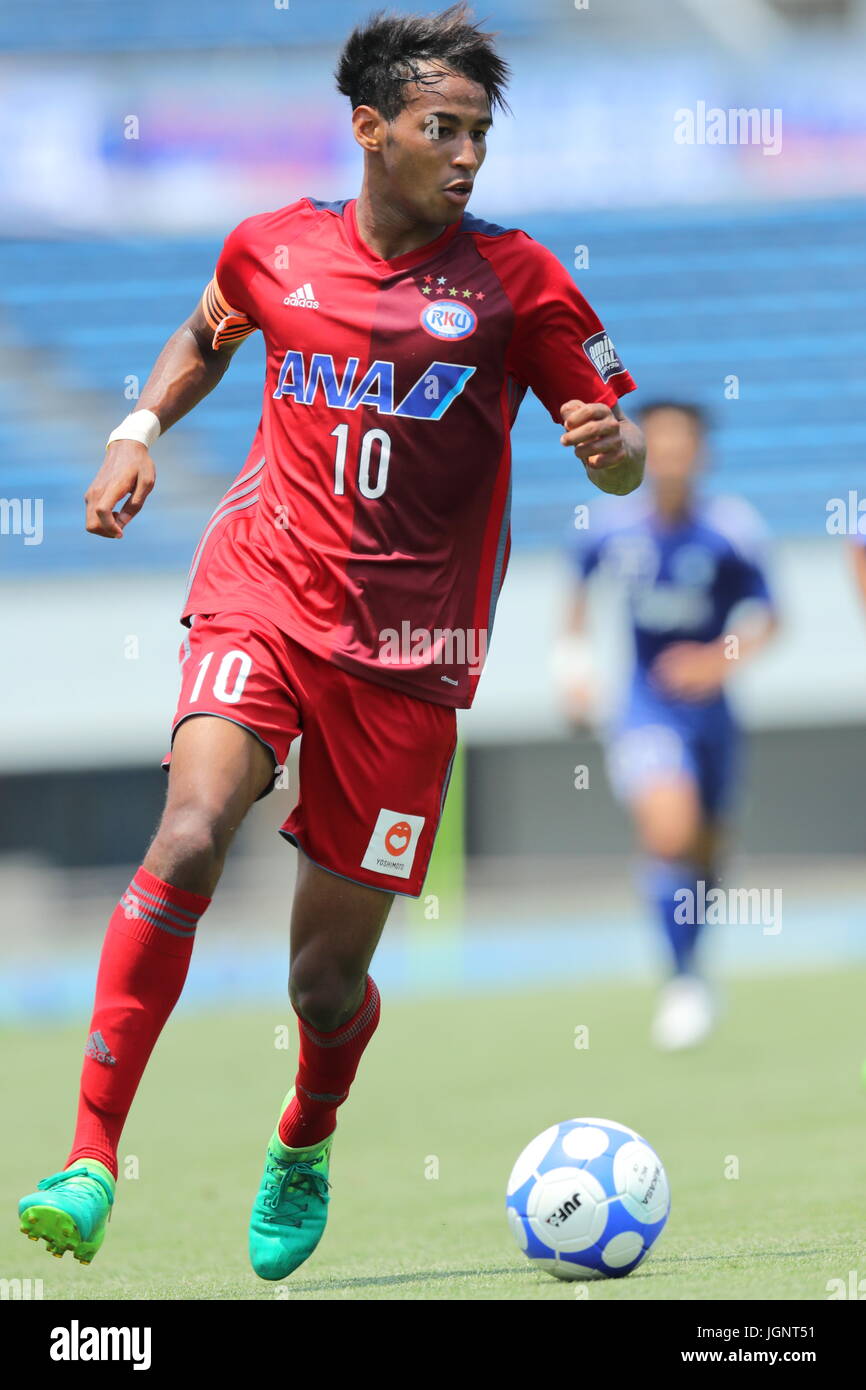 Tokyo, Japan. 8th July, 2017. Ryo Germain () Football/Soccer ...