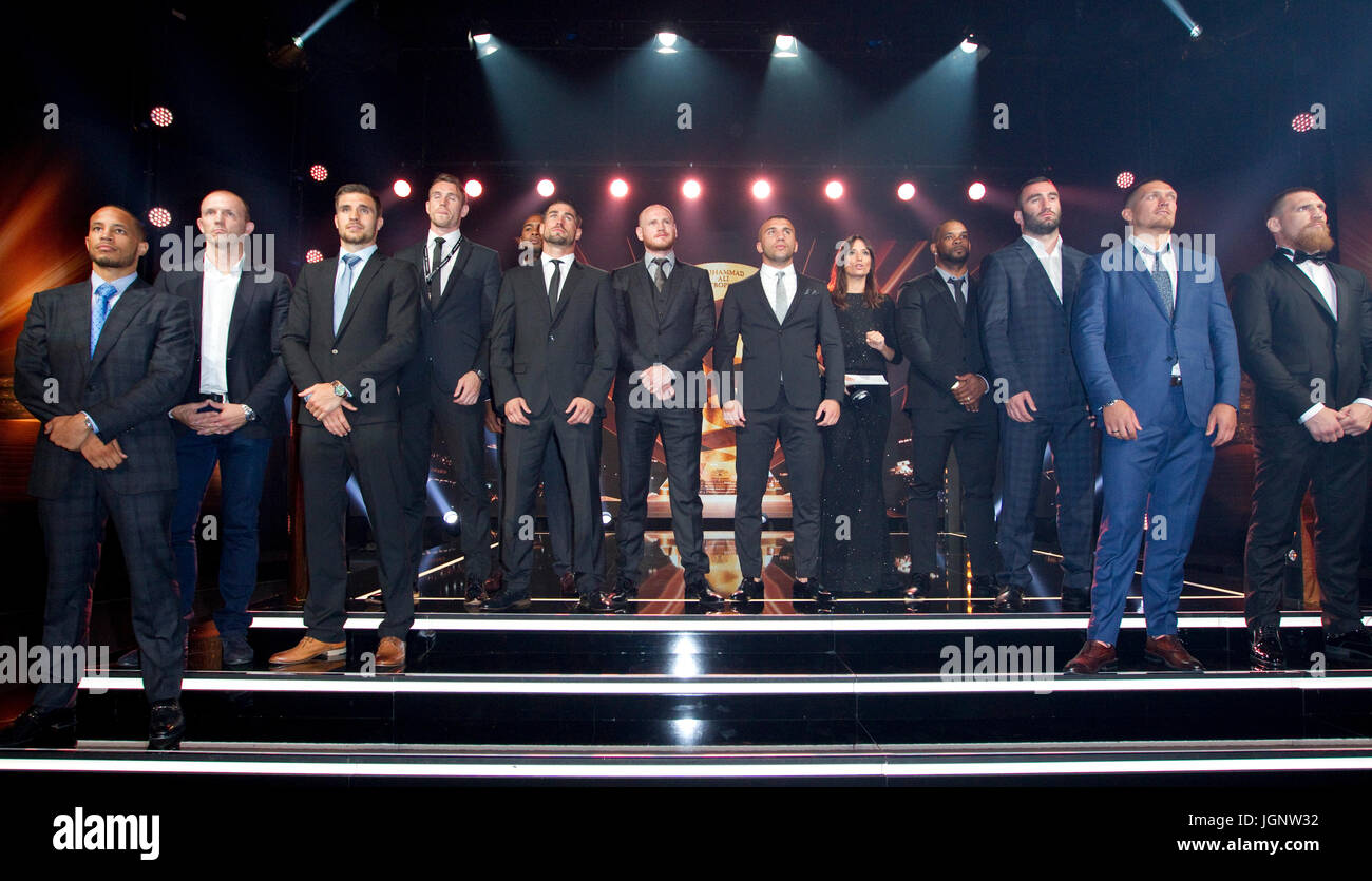 Monaco, Monte Carlo - July 08, 2017: World Boxing Super Series Draft ...