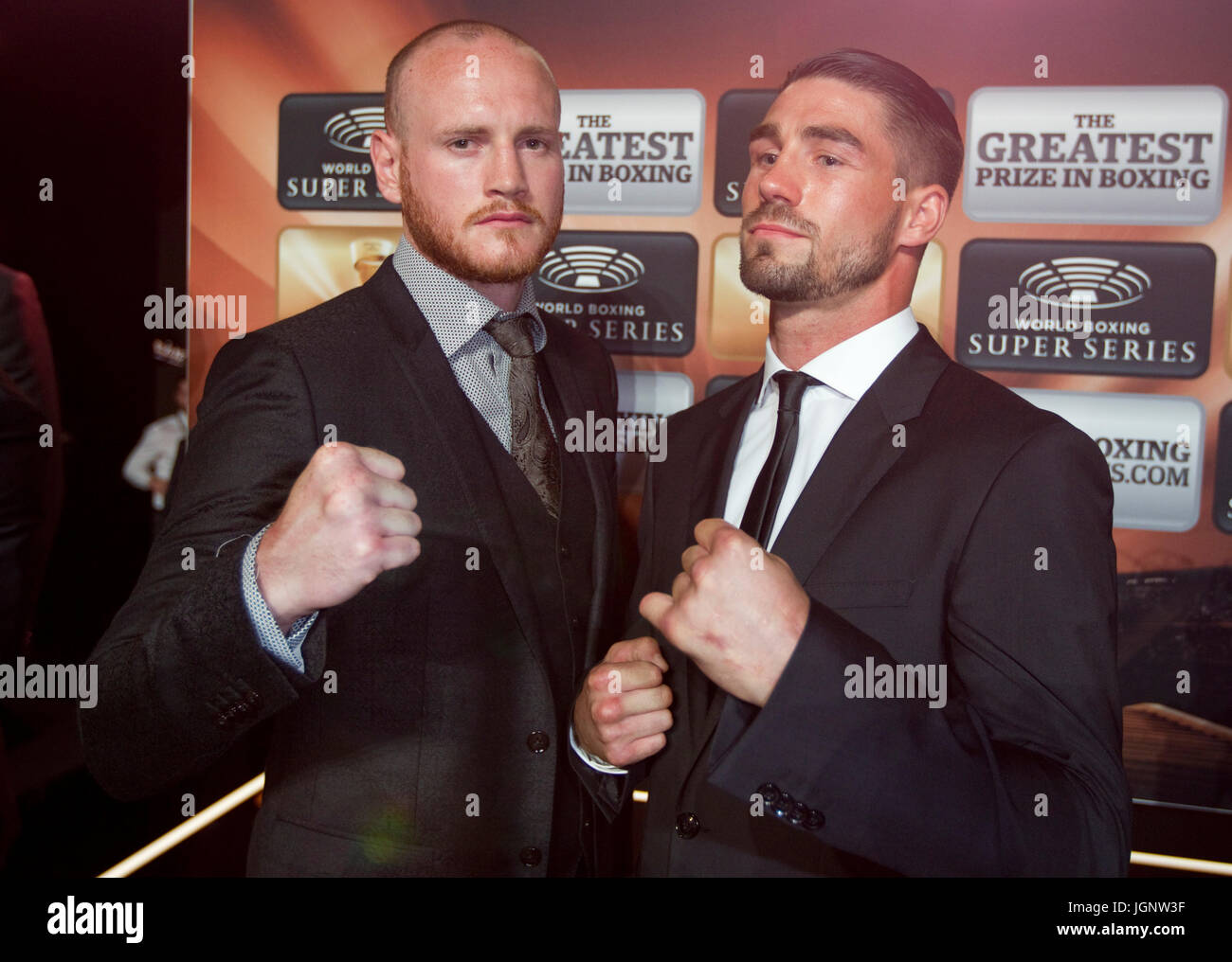 Monaco, Monte Carlo - July 08, 2017: World Boxing Super Series Draft ...
