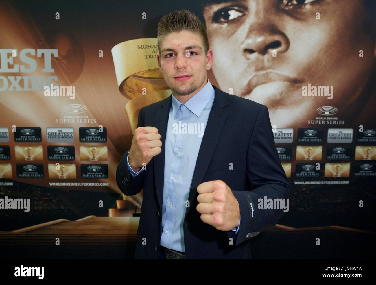 Monaco, Monte Carlo - July 08, 2017: World Boxing Super Series Draft ...