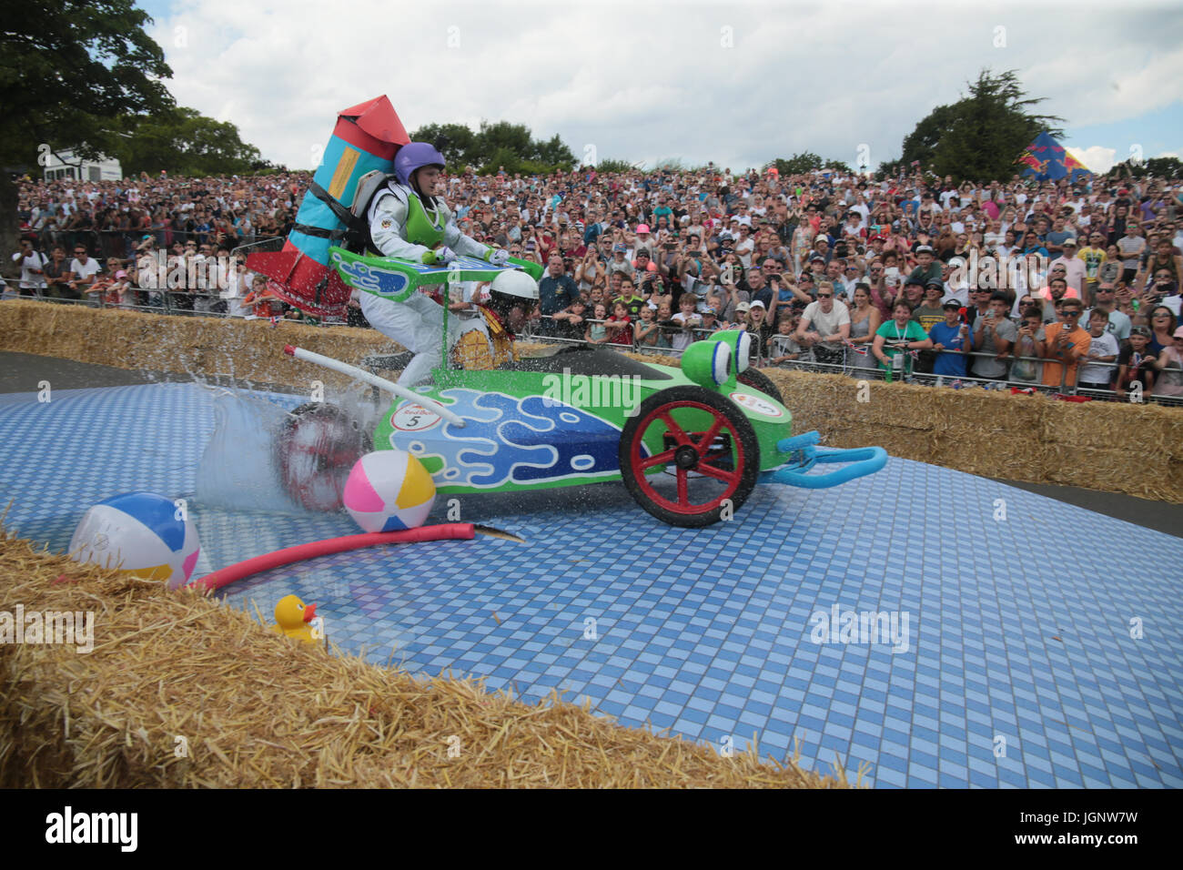 London UK. 09th July 2017 Alexandra Palace welcomed the Wacky Races, or ...