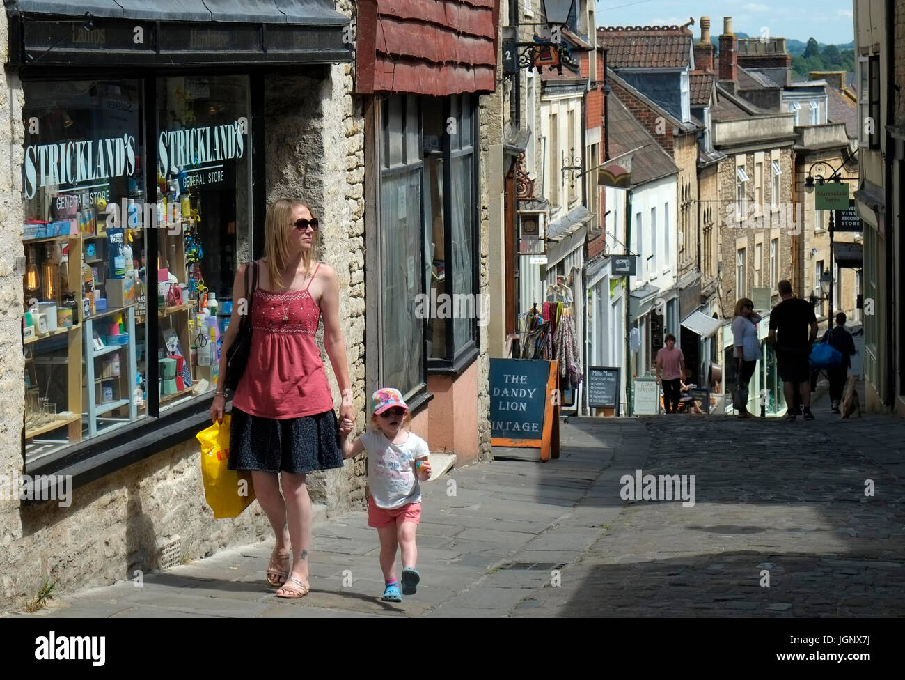 Frome High Street Somerset Uk High Resolution Stock Photography and ...
