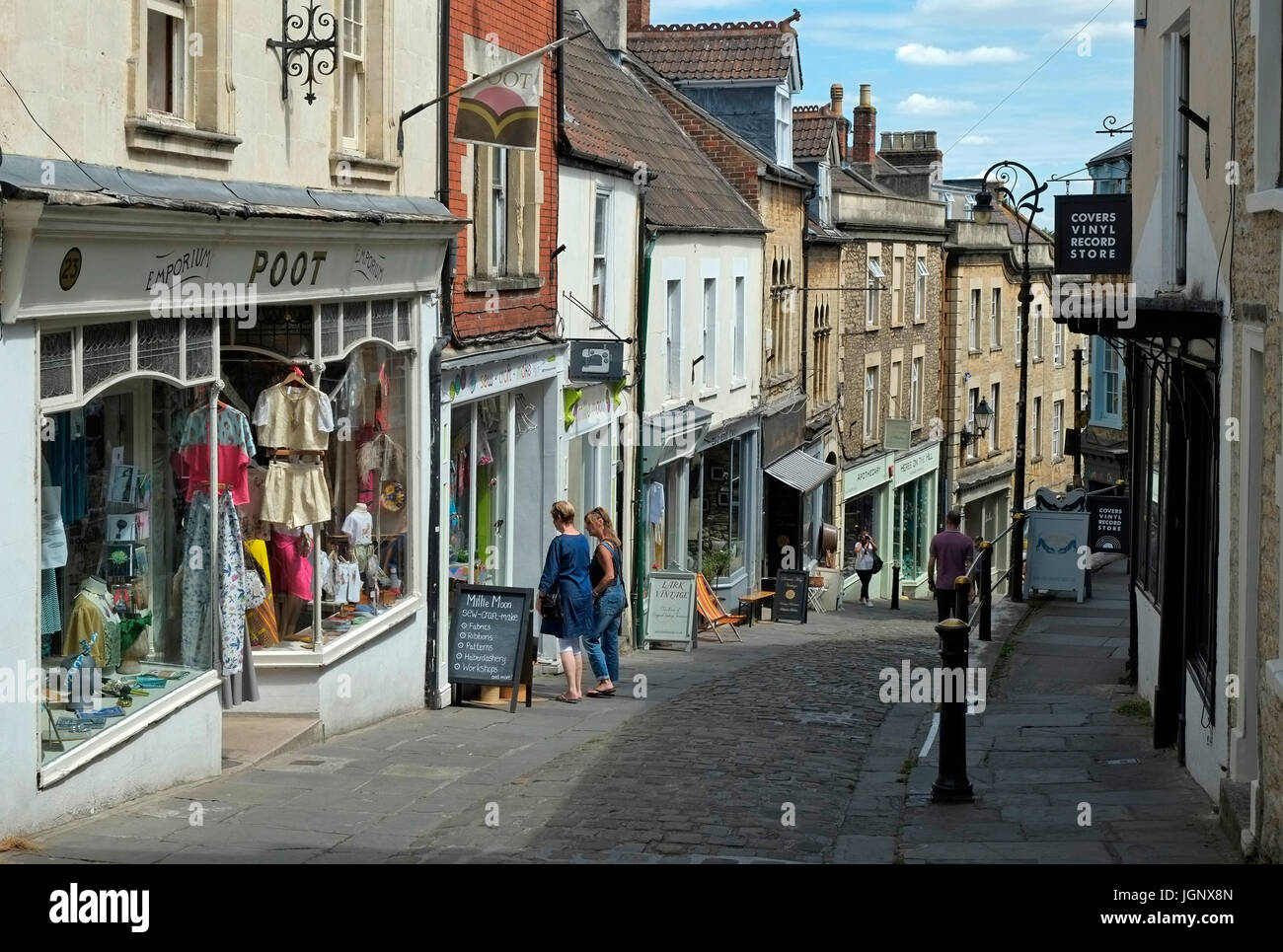 Frome high street somerset uk hi-res stock photography and images - Alamy