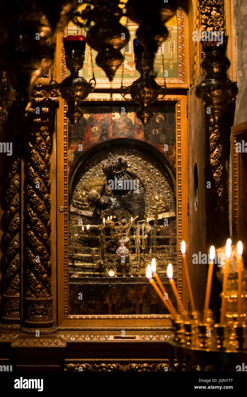 Mega Spileo or Monastery of the Great Cavern Stock Photo - Alamy