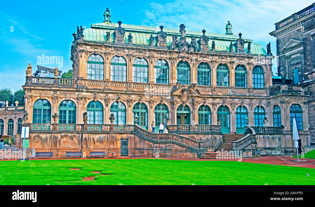 Zwinger Palace, The Baroque, Dresden, Saxony, Germany Stock Photo - Alamy