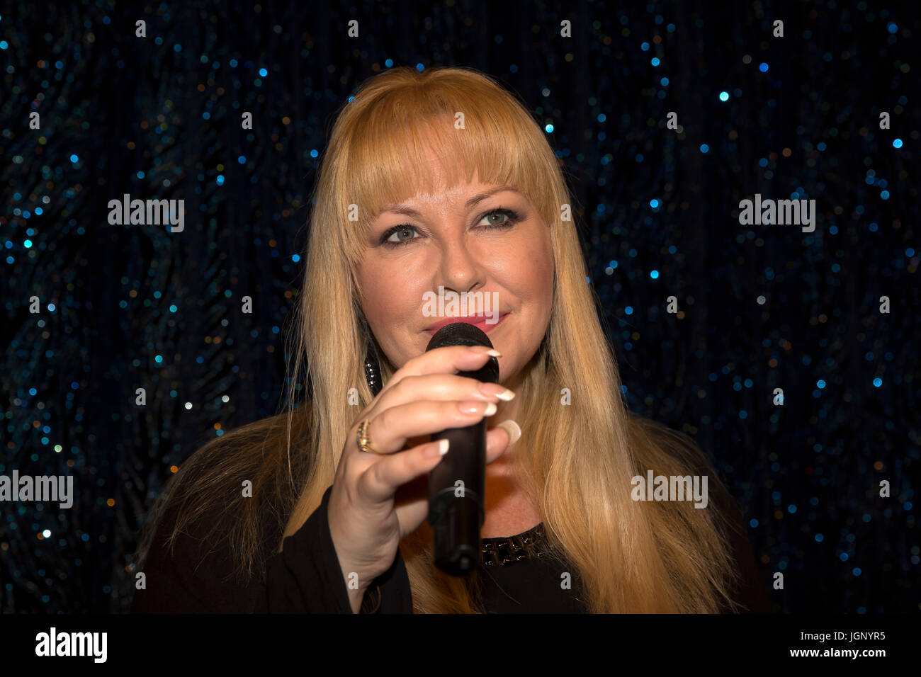 Rietta Austin, Singer/Songwriter, on board P&O Cruises ship Azura ...
