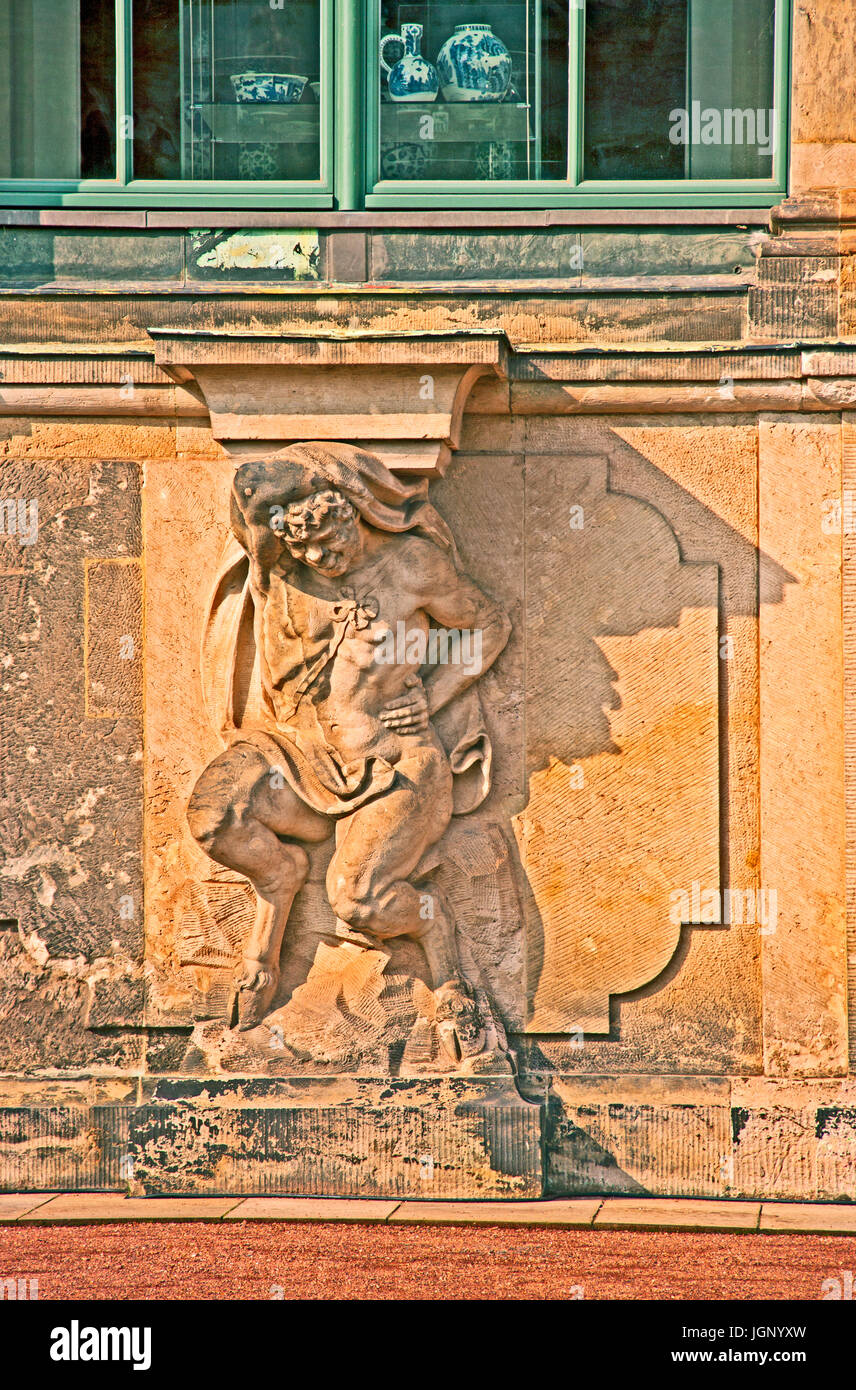 Zwinger Palace, Statue, Dresden, Saxony, Germany Stock Photo - Alamy