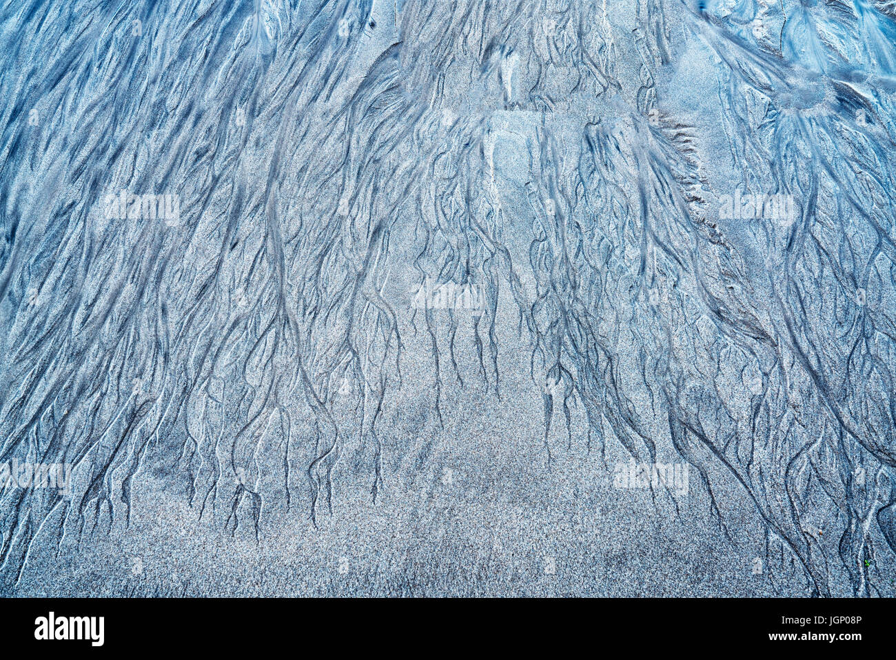 Sand pattern. Hawaii Stock Photo - Alamy