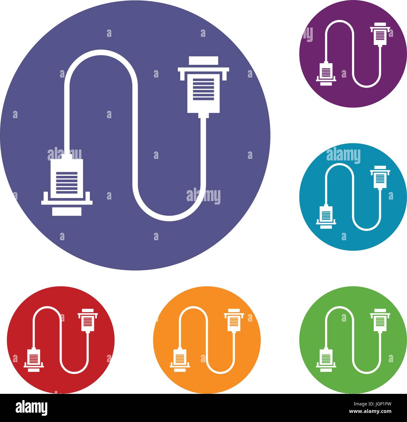 Blue cable modem Stock Vector Images - Alamy