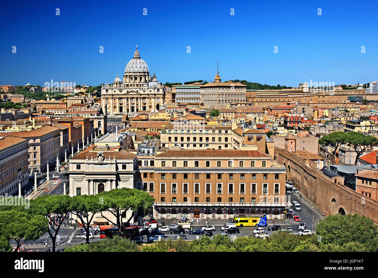 Vatican view hi-res stock photography and images - Alamy