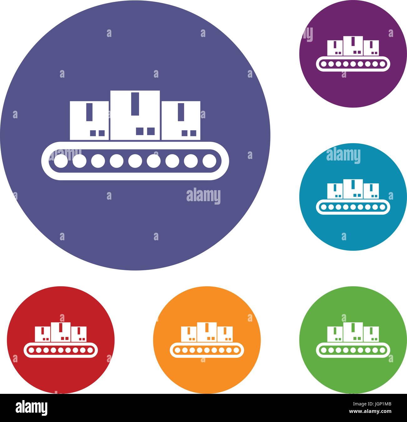 Belt loader Stock Vector Images - Alamy