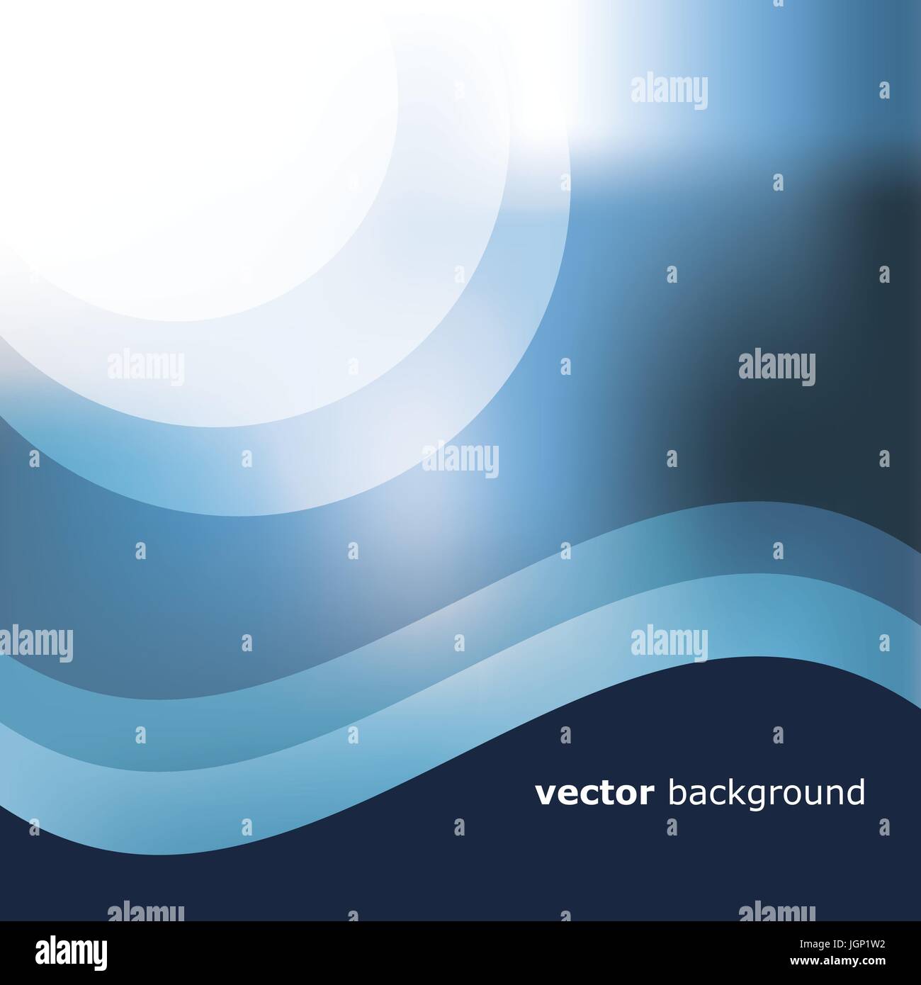 Abstract Blue Vector Background for Brochure Stock Vector Image & Art ...