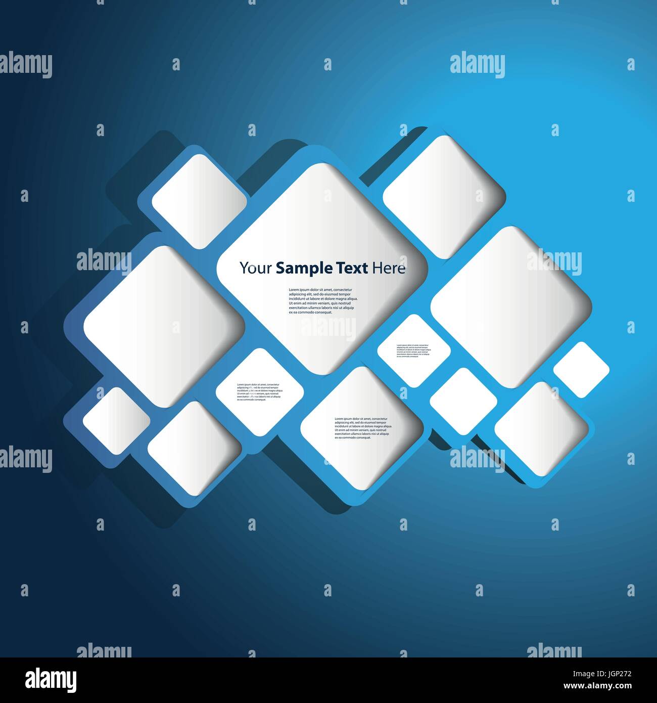 Blue Abstract Speech Bubble Vector Design Stock Vector Image & Art - Alamy