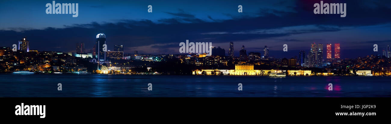 Bosphorus at night hi-res stock photography and images - Alamy