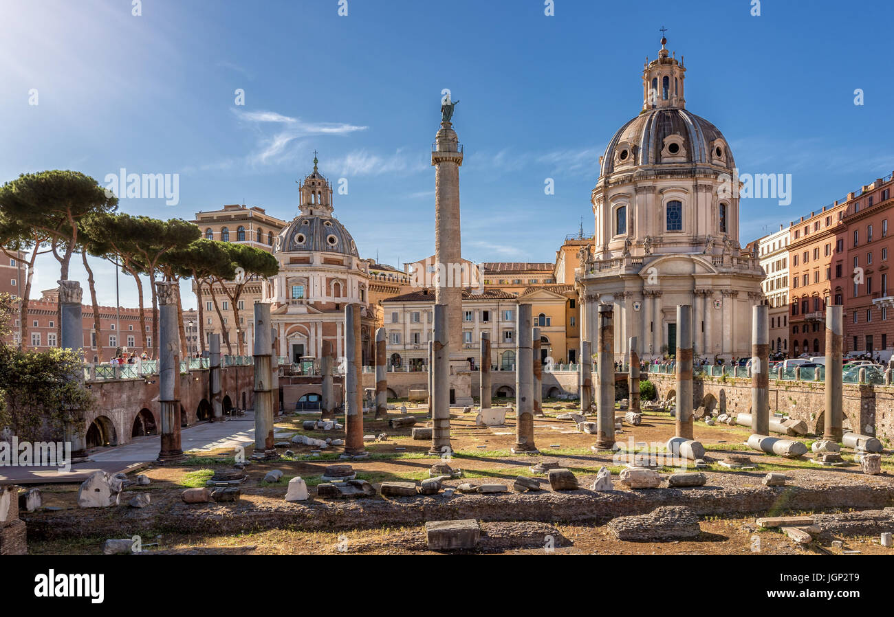 Basilica ulpia hi-res stock photography and images - Alamy