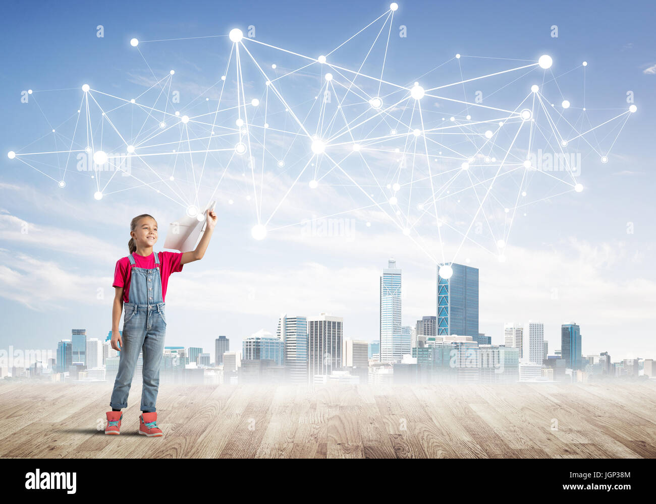 Concept of social wireless connection and internet use for ...