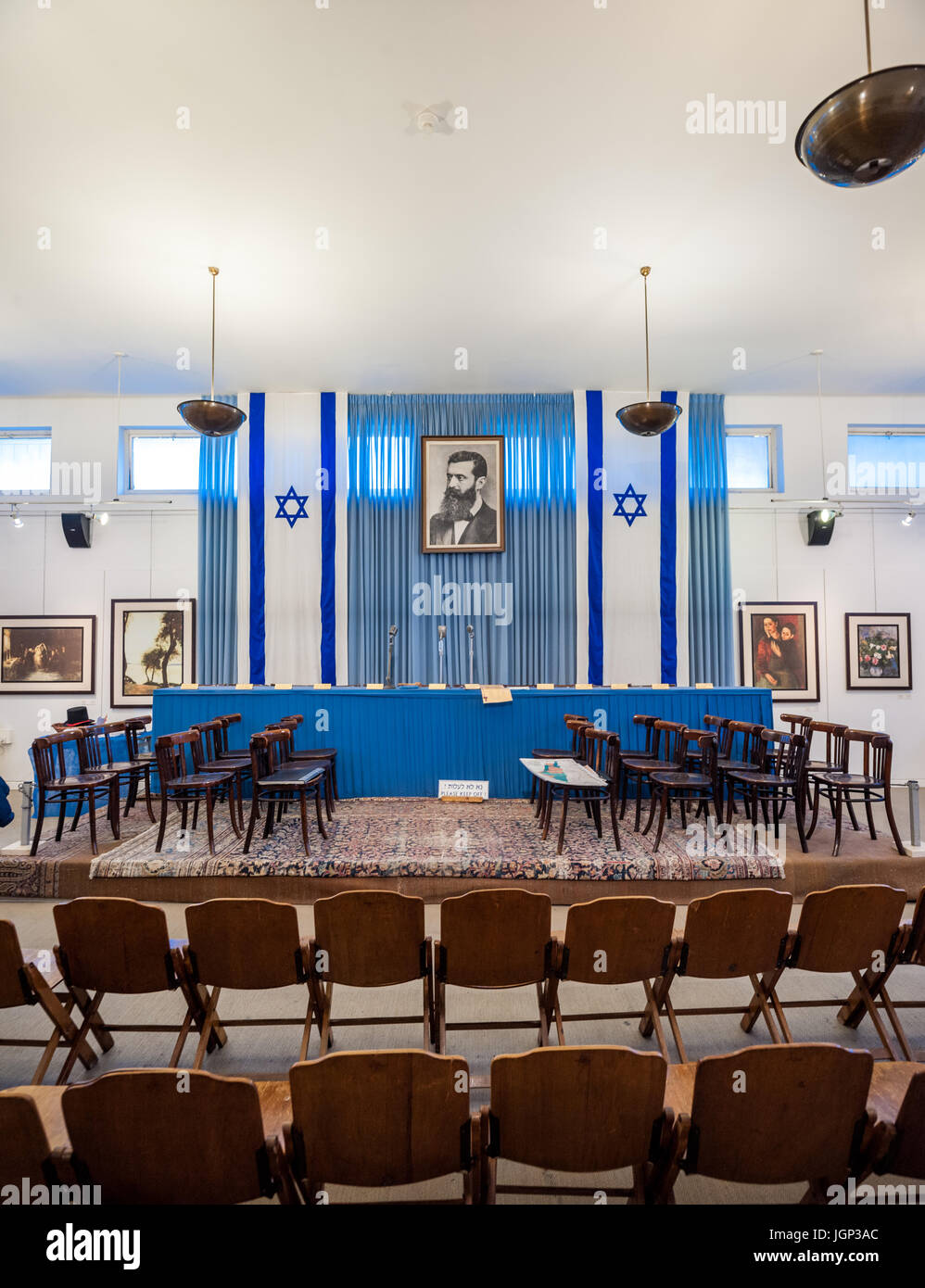 Tel Aviv-Yafo, Israel, independence hall Stock Photo - Alamy