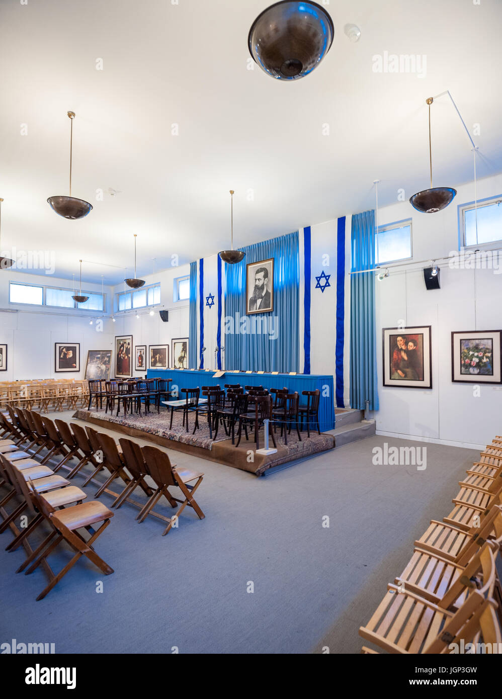 Independence hall museum tel aviv hi-res stock photography and images ...