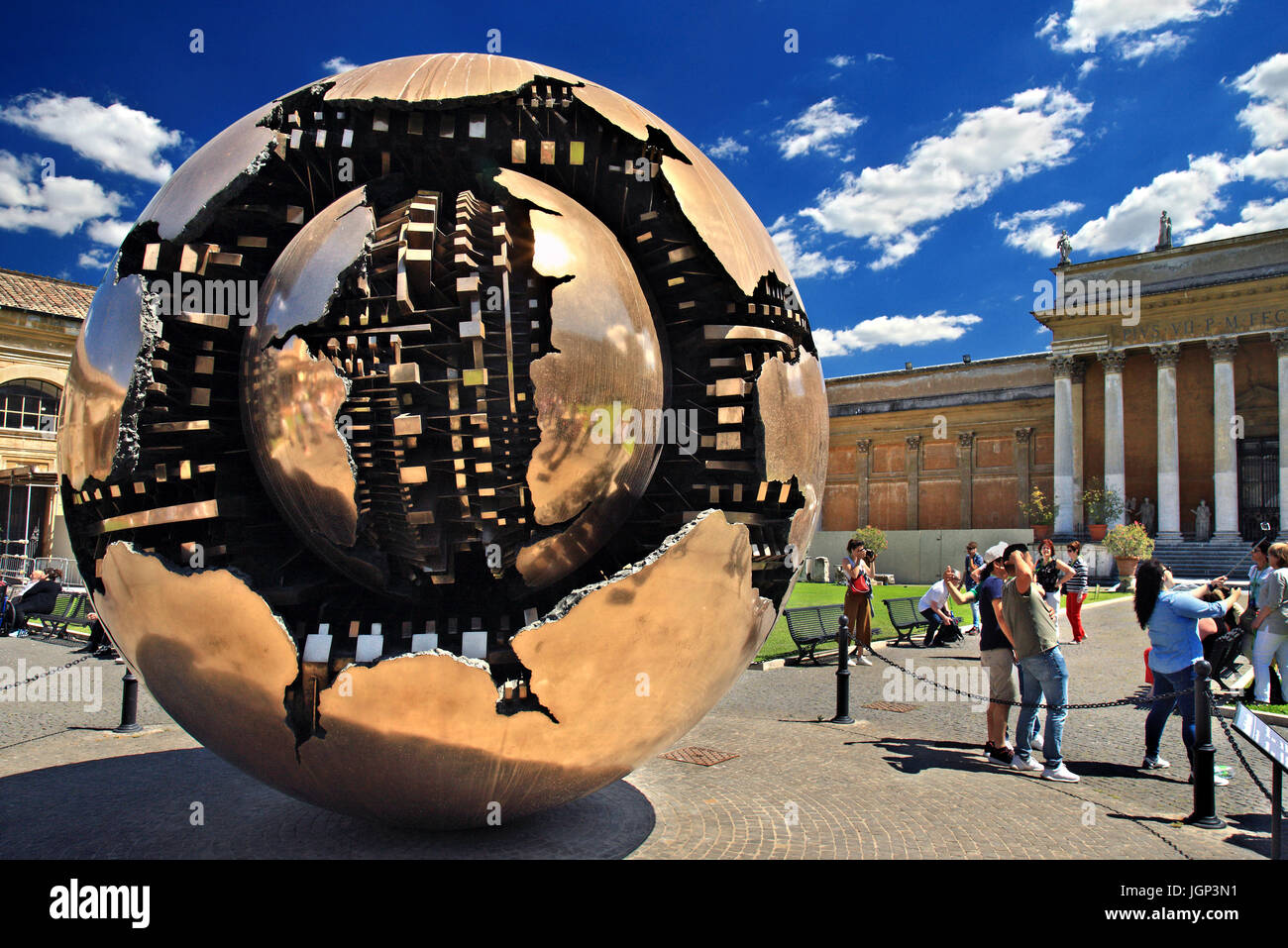 Sphere within sphere in vatican museums hi-res stock photography and ...