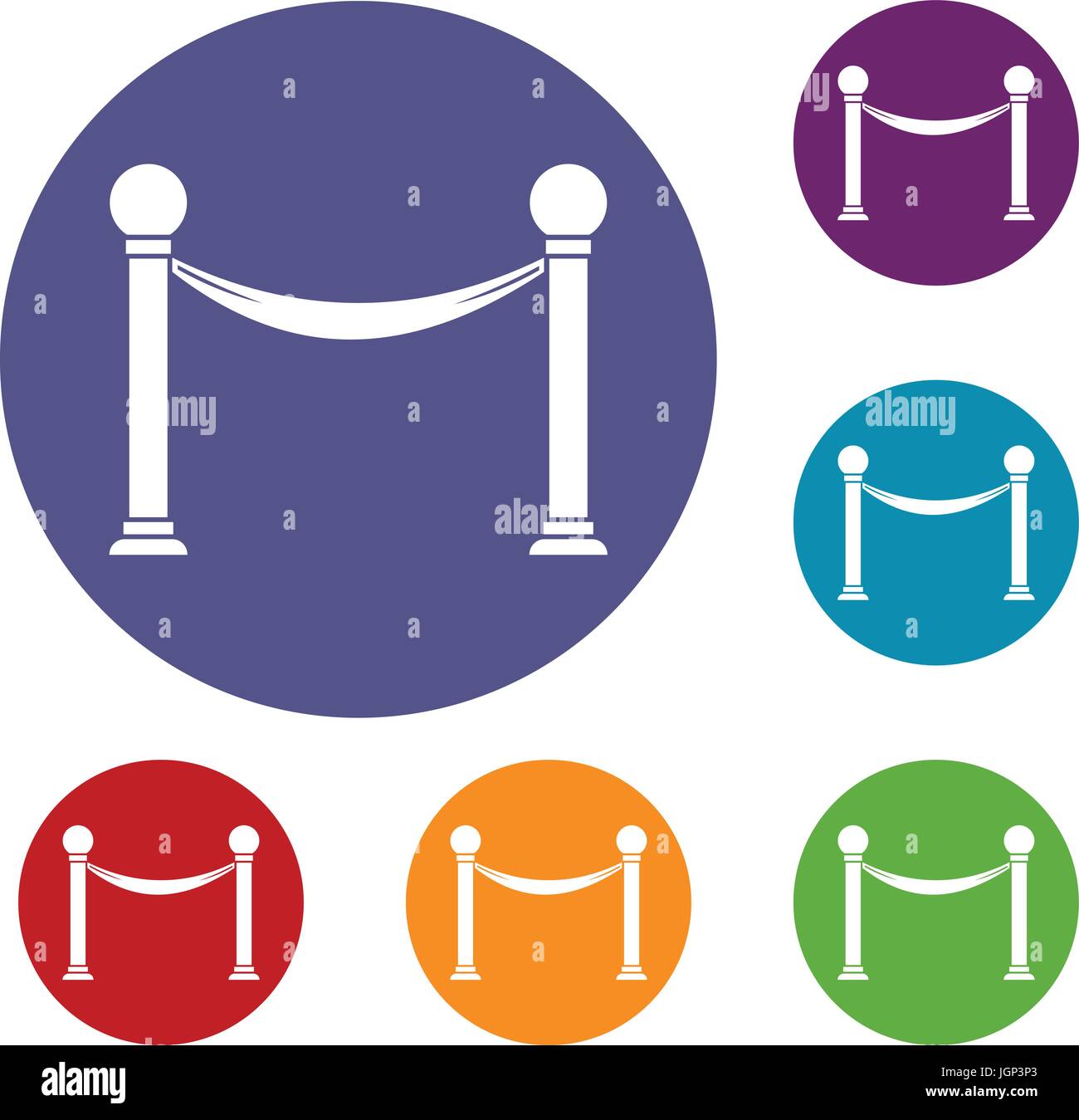 Red metal column Stock Vector Images - Alamy