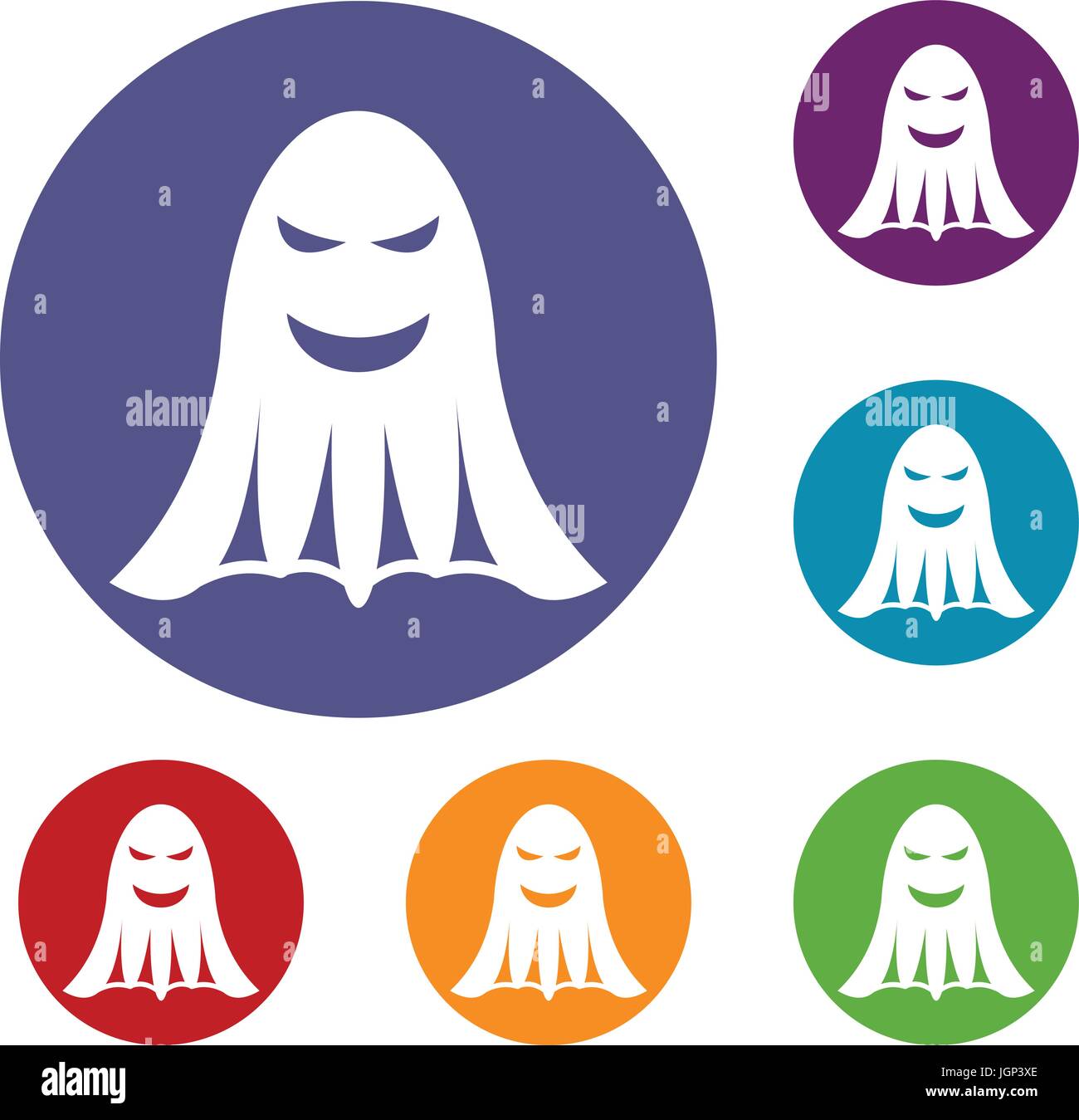 Ghost icons set Stock Vector Image & Art - Alamy