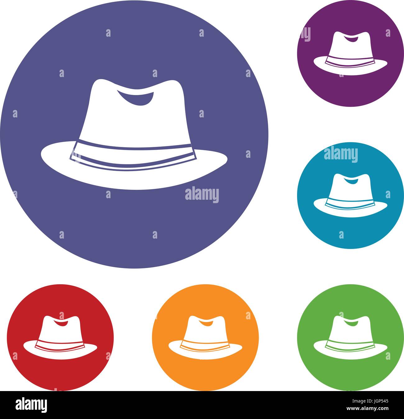 Hat icons set Stock Vector Image & Art - Alamy