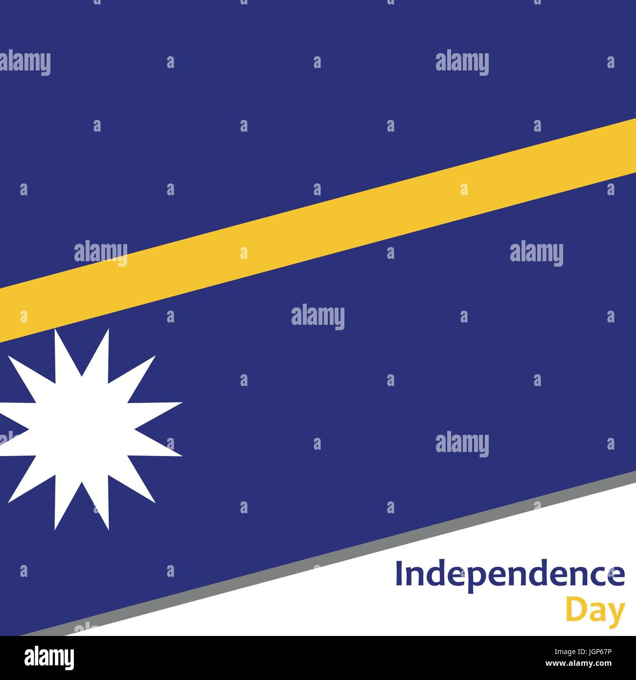 Nauru independence day Stock Vector Image & Art - Alamy