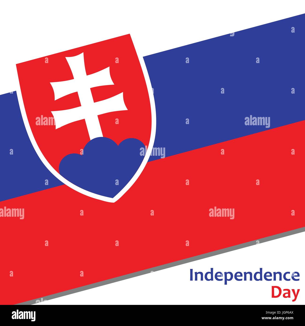 Slovakia independence day Stock Vector Image & Art - Alamy