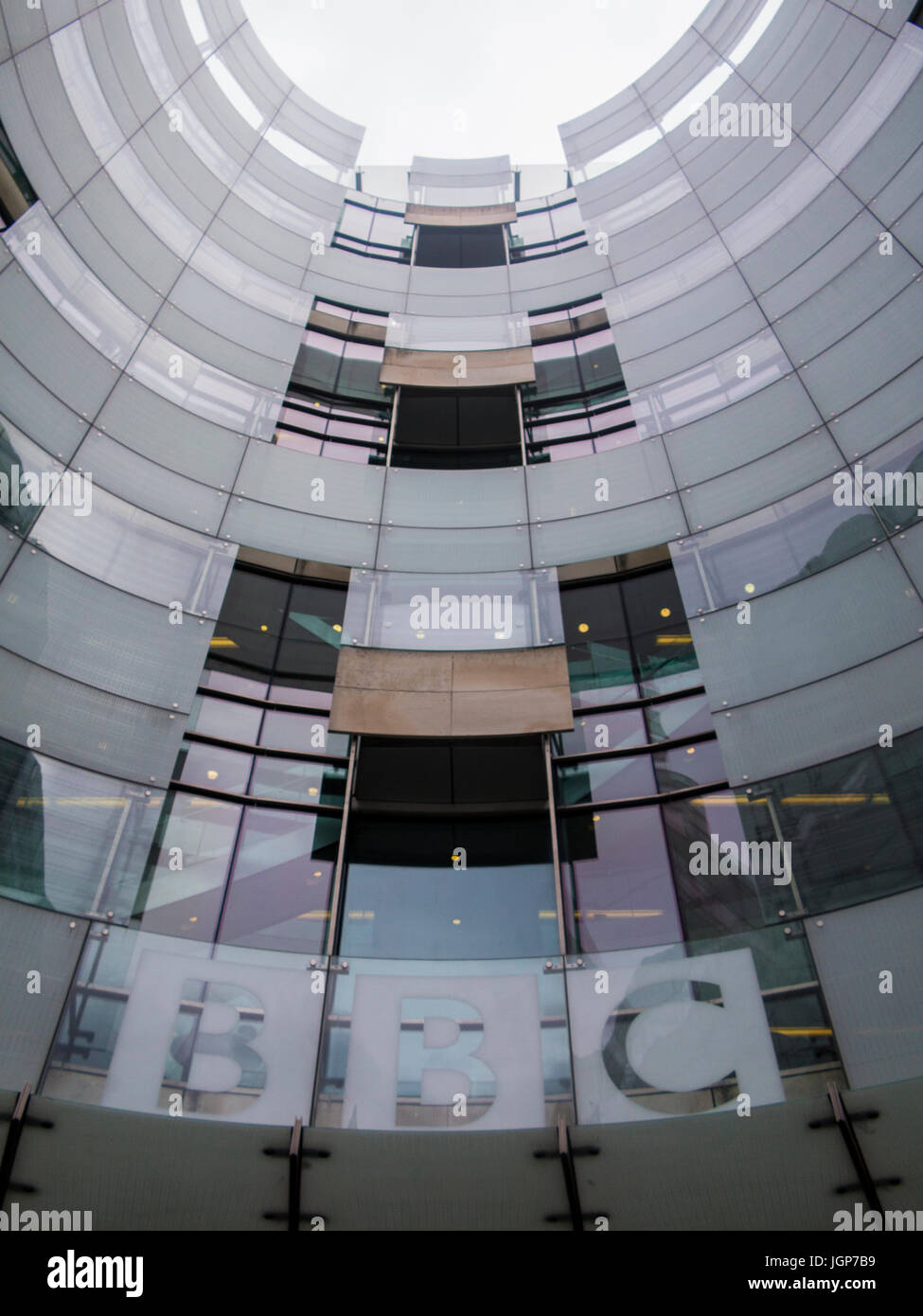 The BBC Building in Central London Stock Photo - Alamy