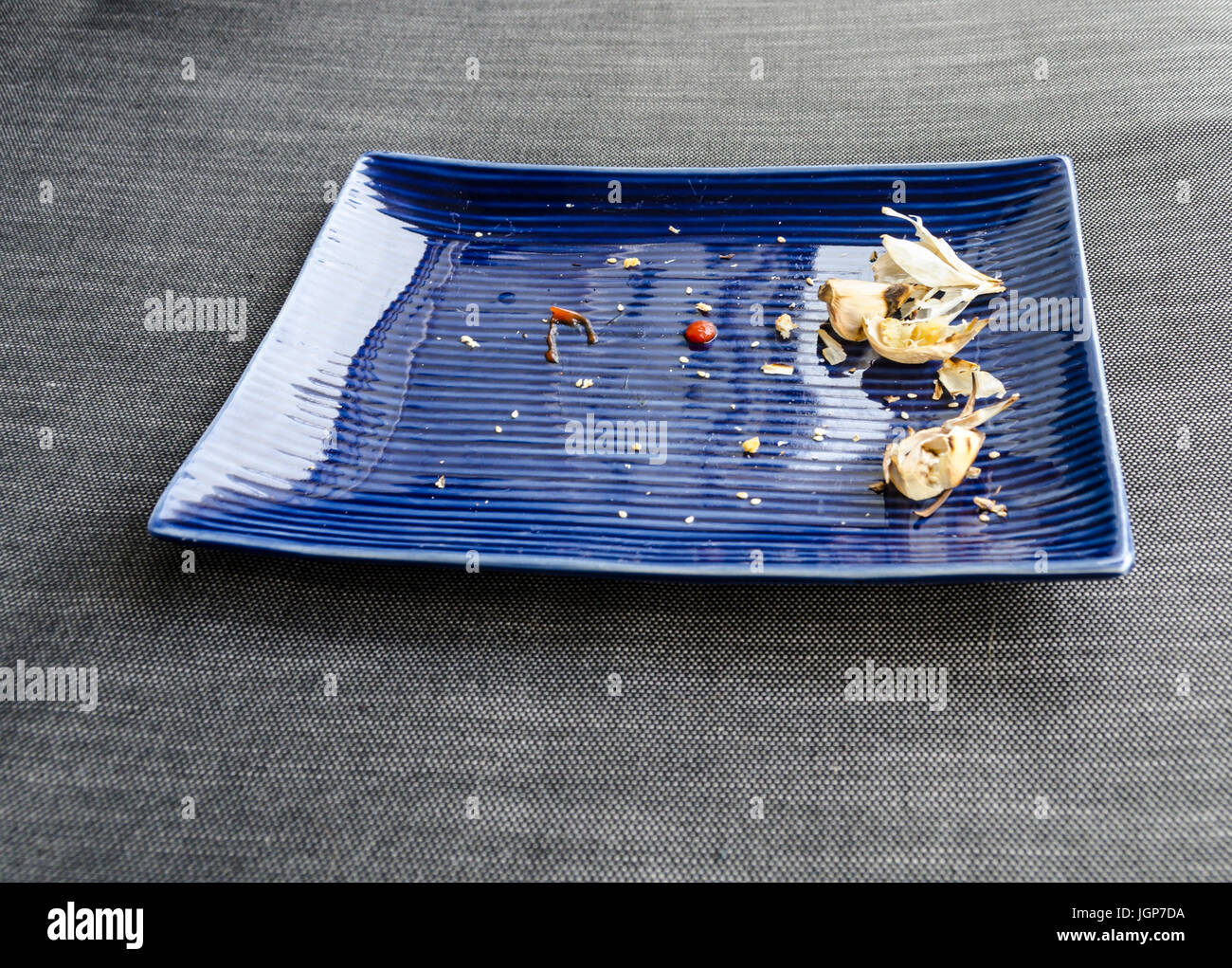 Empty plate after meal eaten hi-res stock photography and images - Alamy