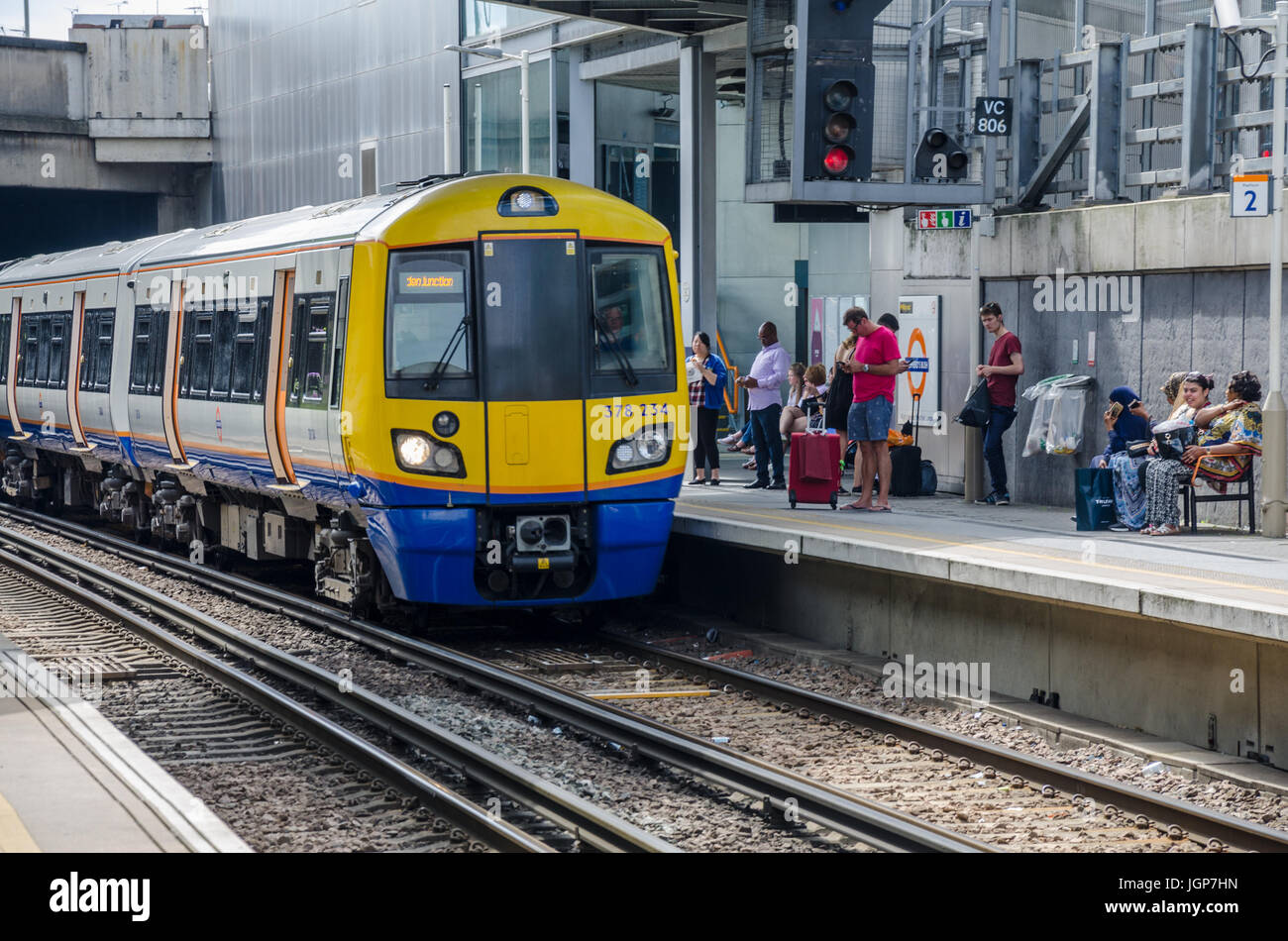 Shepherd's Bush Overground train station Stock Photo - Alamy