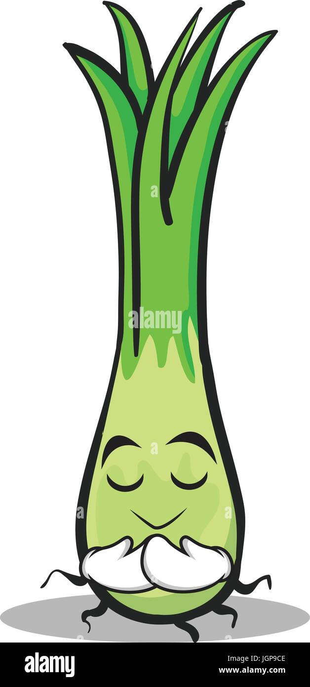 Cartoon illustration funny comic leek hi-res stock photography and ...