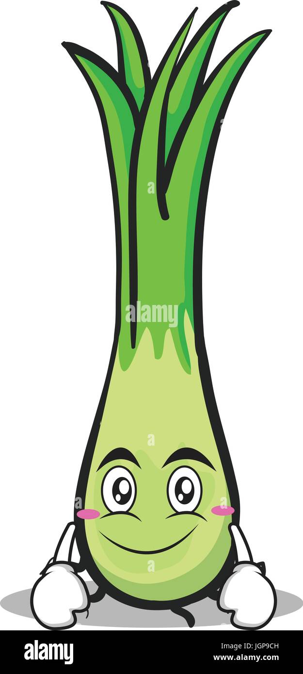 Cartoon Illustration Funny Comic Leek High Resolution Stock Photography ...