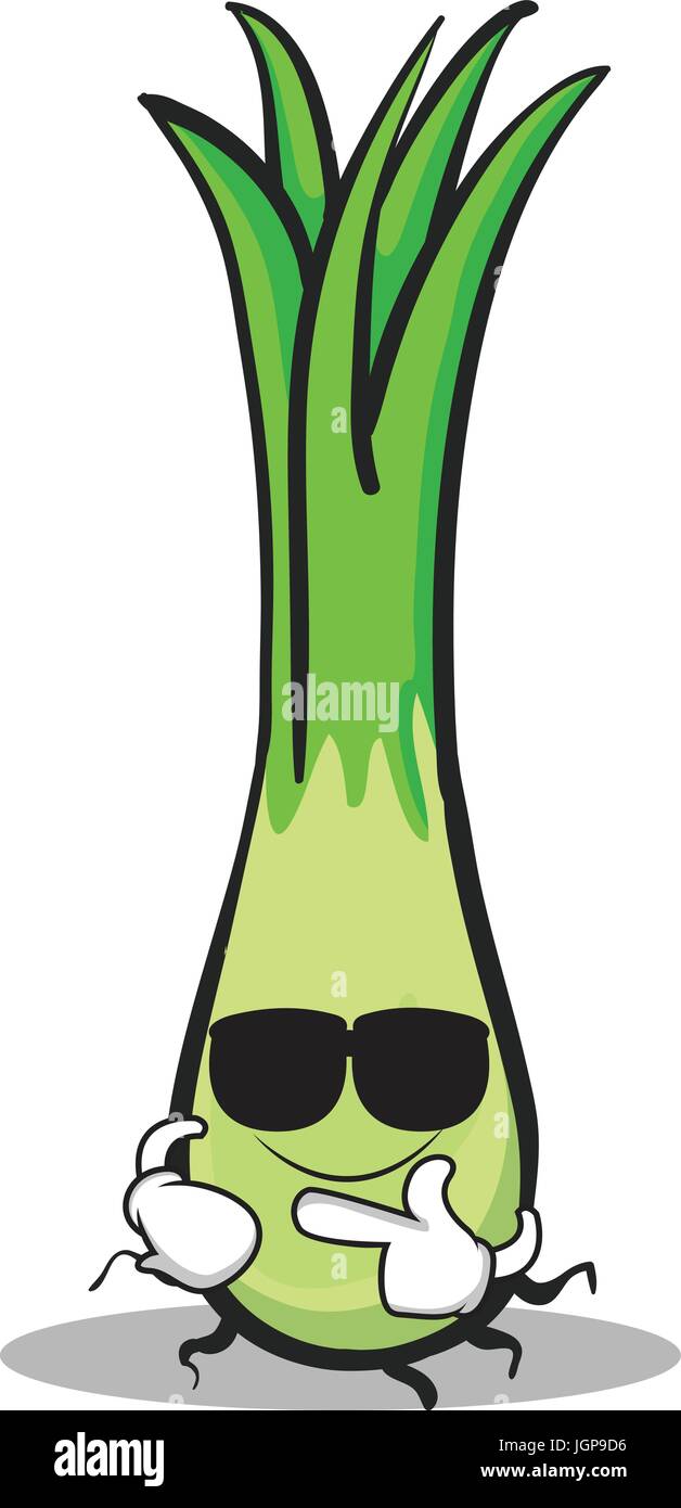 Cartoon illustration funny comic leek hi-res stock photography and ...