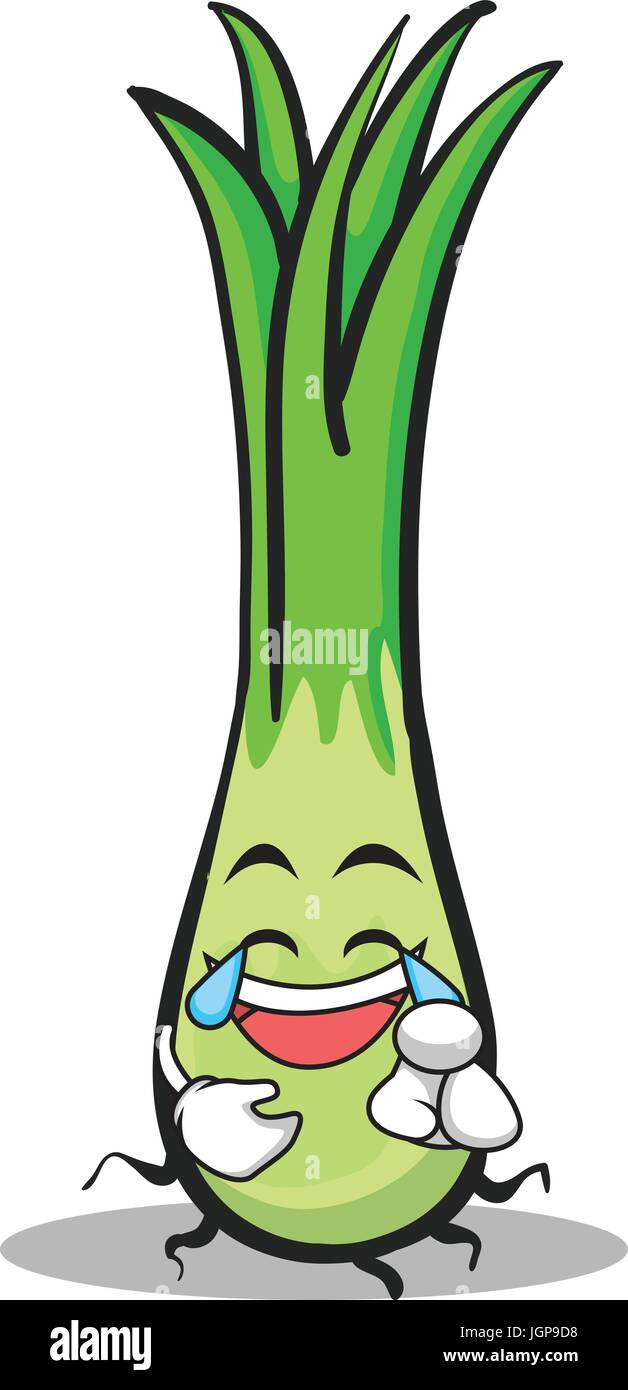 Cartoon Illustration Funny Comic Leek High Resolution Stock Photography ...