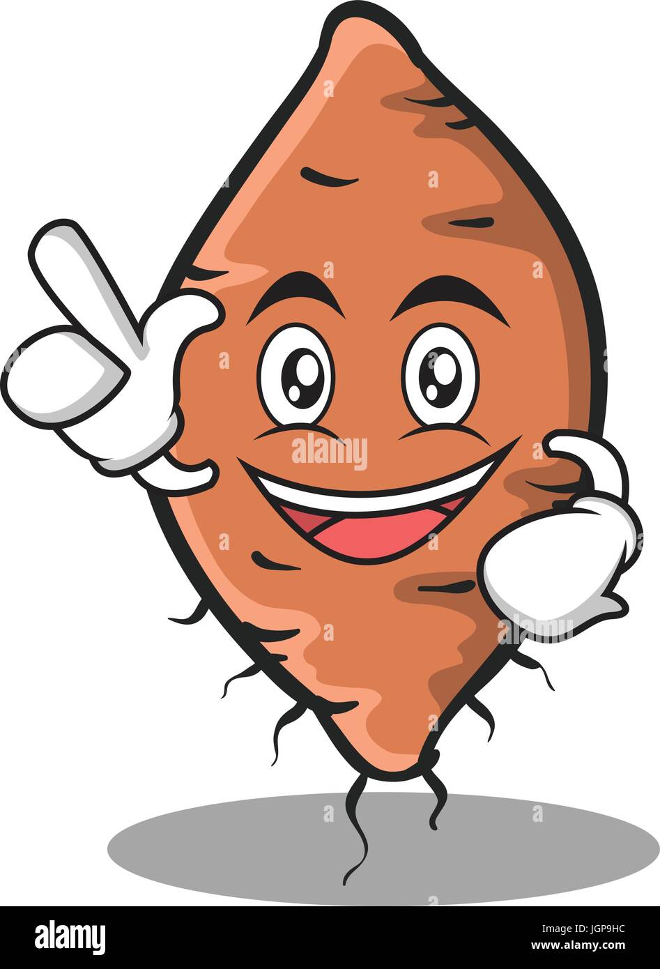 Have an idea yam character cartoon style Stock Vector Image & Art - Alamy